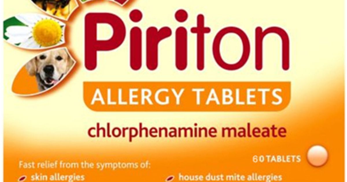 Piriton Allergy Tablets Pack of 60