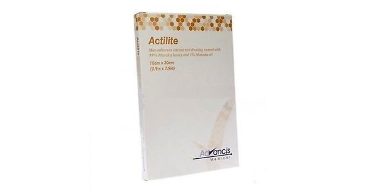 Actilite Manuka Honey Dressing 10cm x 20cm