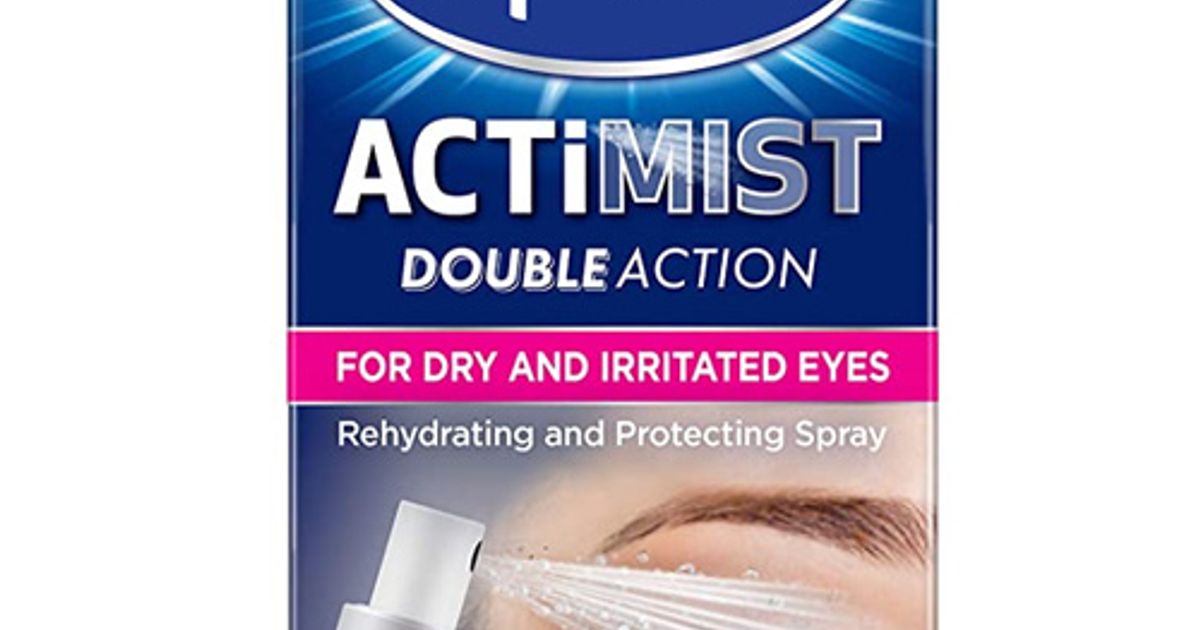 Optrex Actimist Double Action Spray for Dry and Irritated Eyes 10ml