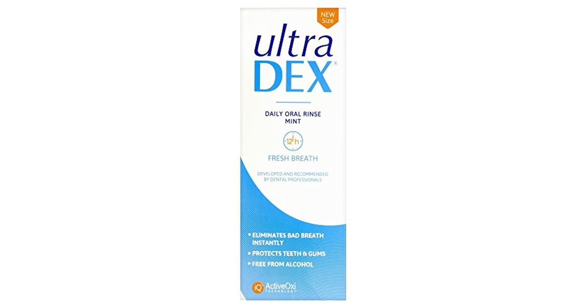 UltraDEX Daily Oral Rinse Mint Flavour 1Ltr
