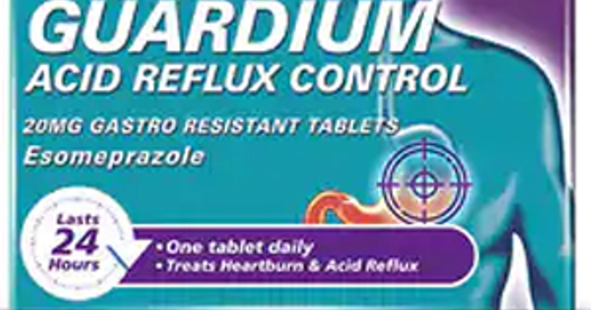 Guardium Acid Reflux Control Tablets Pack of 14