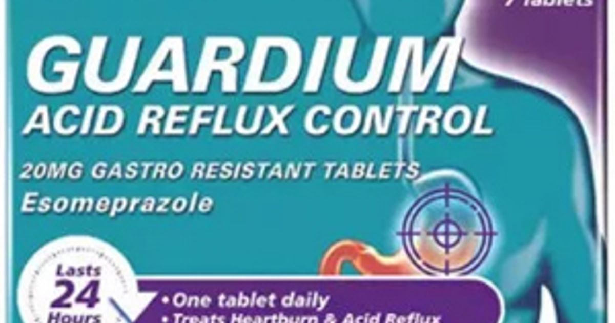 Guardium Acid Reflux Control Tablets Pack of 7