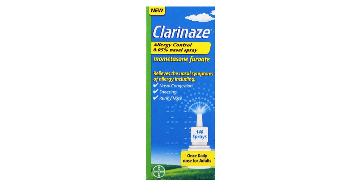 Clarinaze Allergy Control Nasal Spray 140 Dose