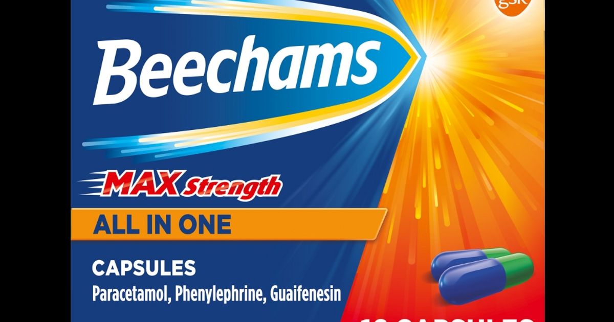 Beechams Max Strength All in One Capsules Pack of 16