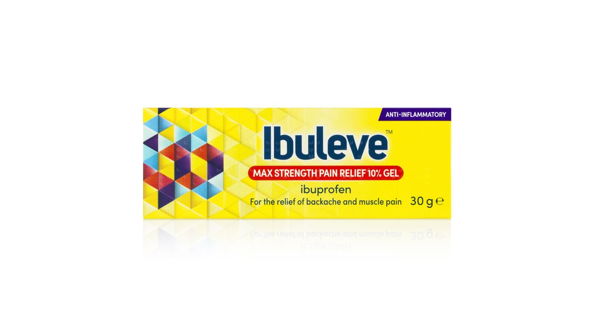 Ibuleve Max Strength Pain Relief 10% Gel 30g