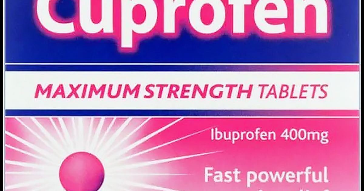 Cuprofen 400mg Tablets Pack of 48