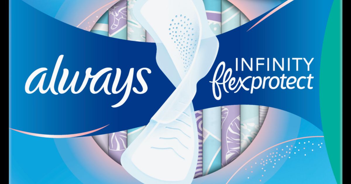 Always Infinity FlexProtect Normal Pads Pack of 12