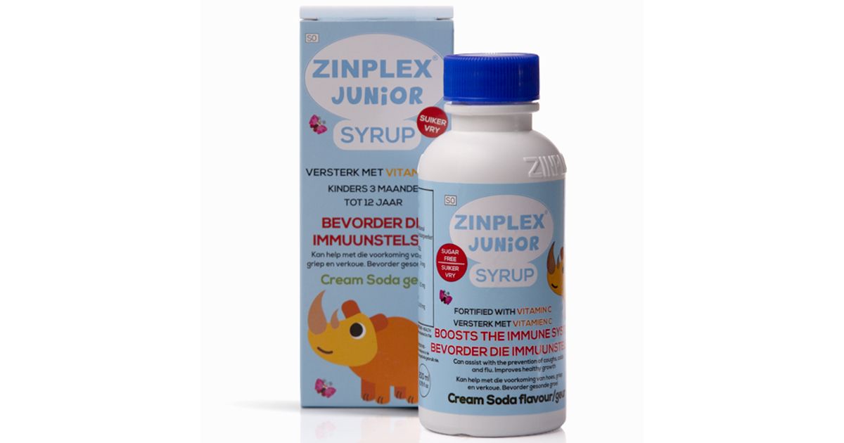 Zinplex Junior Syrup Sugar Free 200ml