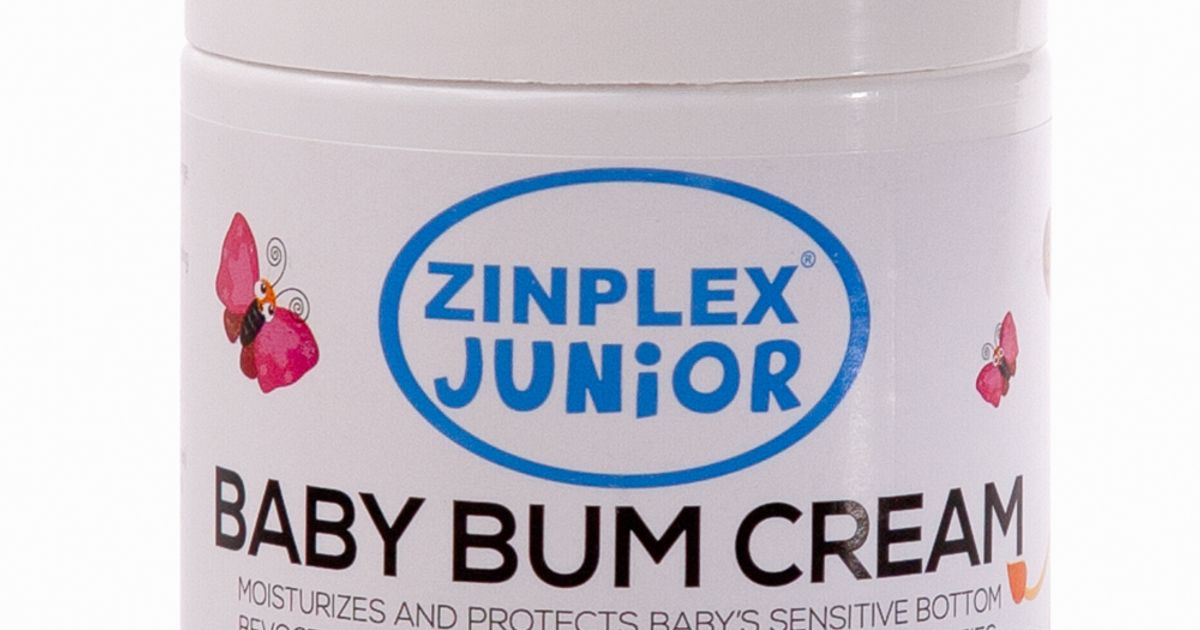 Zinplex Junior Baby Bum Cream 125ml