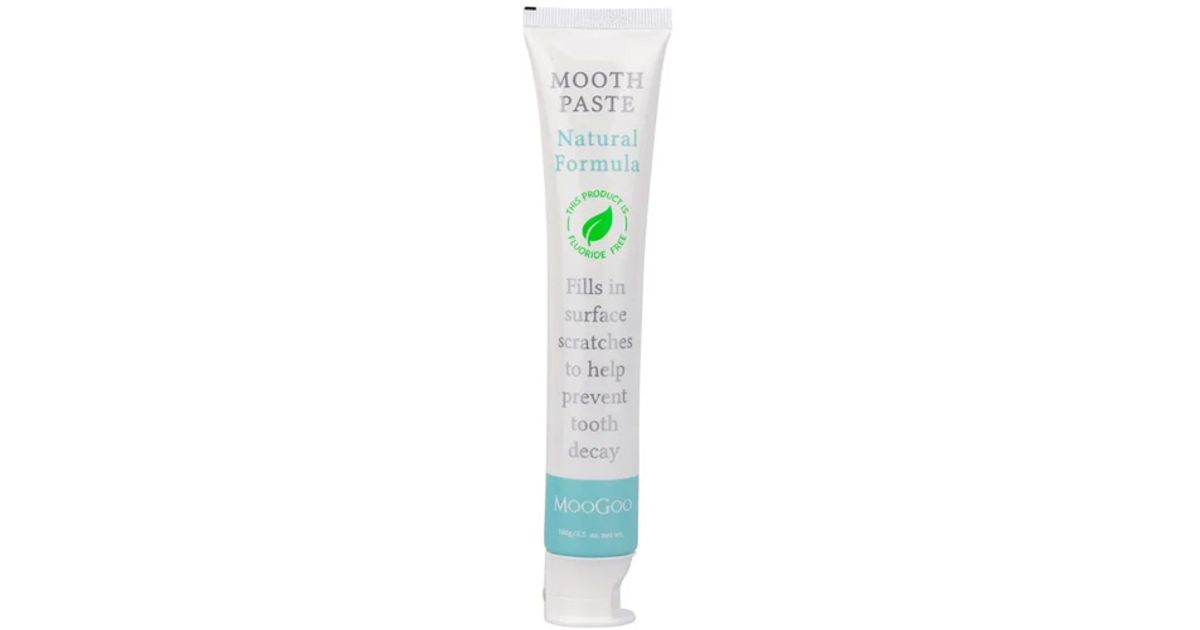 MooGoo Natural Formula Fluoride Free Toothpaste 100ml