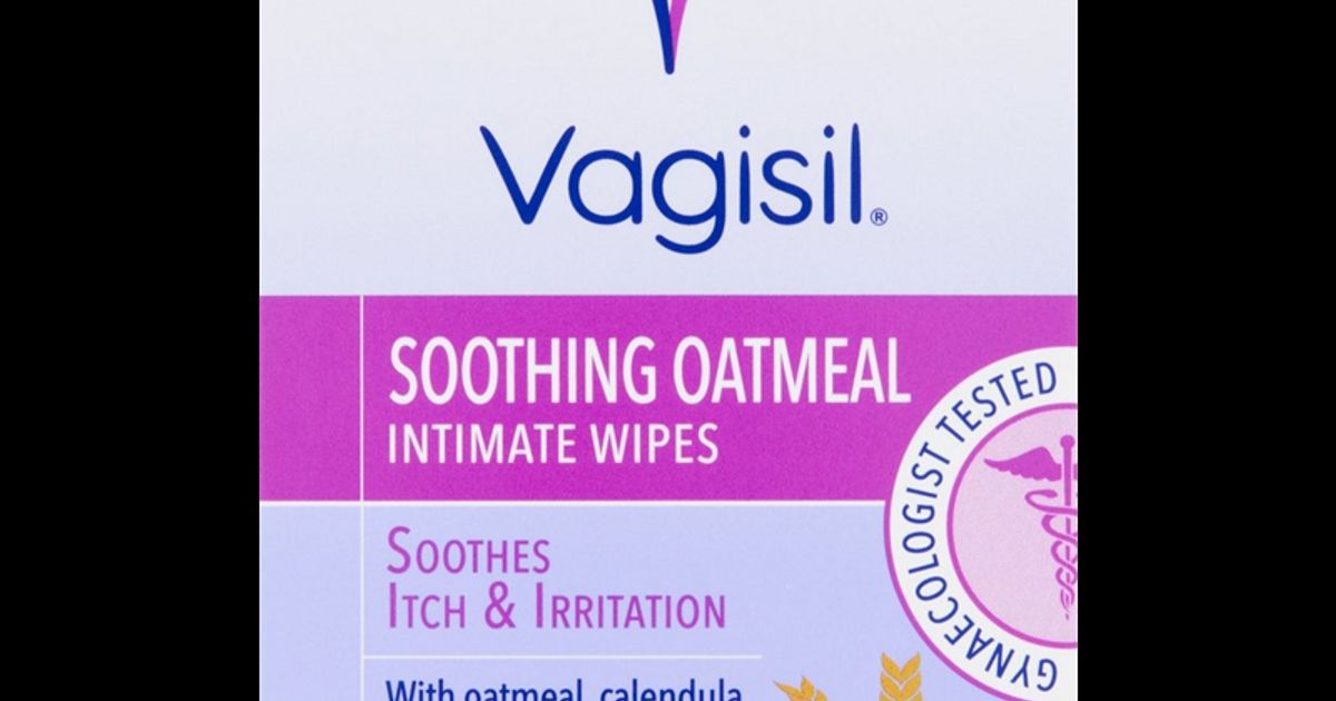 Vagisil Itch Relief Intimate Wipes Pack Of 12