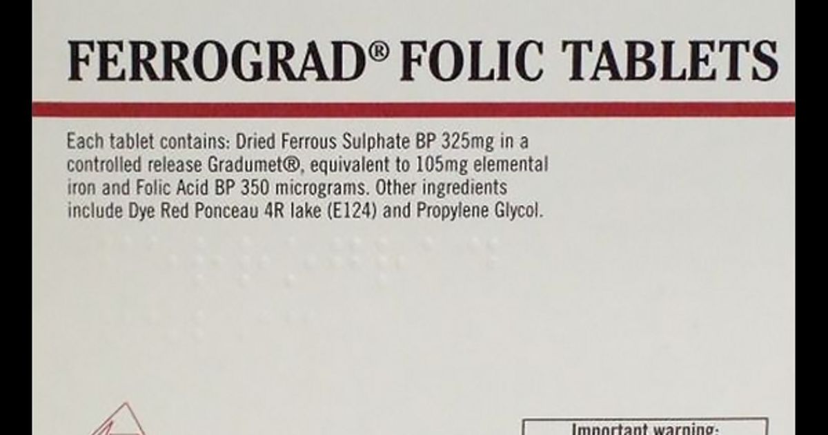 Ferrograd Folic Tablets Pack of 30