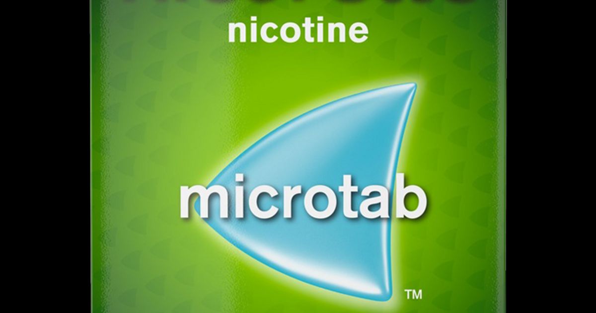 Nicorette® Microtab 2mg Nicotine 100 Sublingual Tablets (Stop Smoking Aid)
