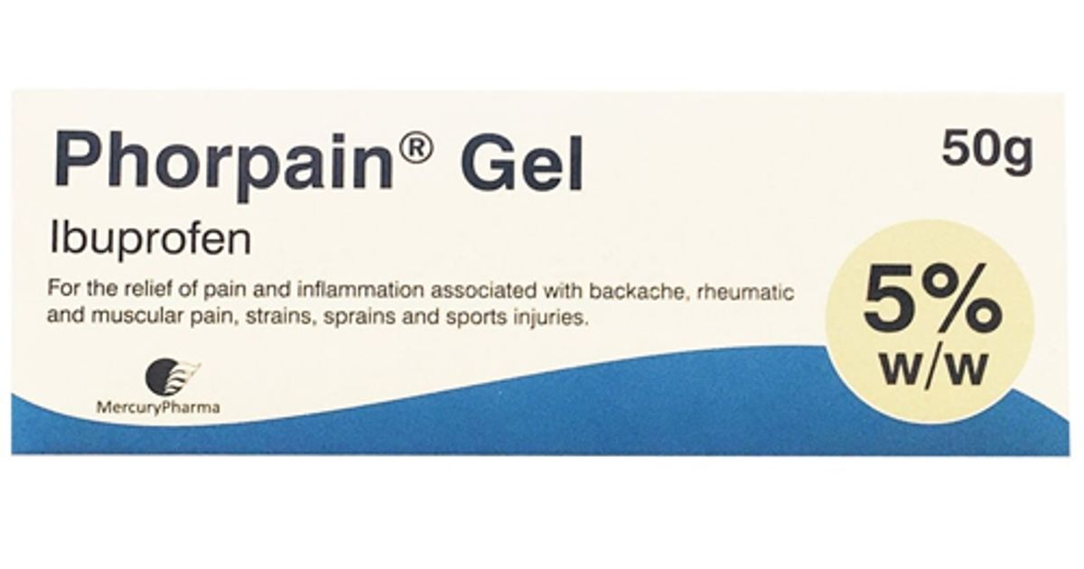 Phorpain Ibuprofen Gel 50g