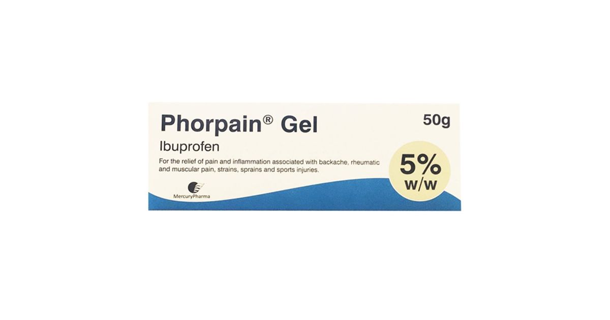 Phorpain Ibuprofen Gel 50g